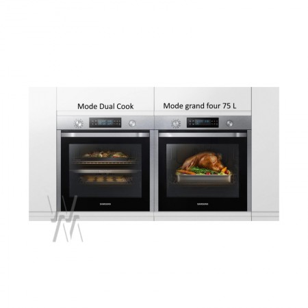 Four Samsung 75 L Dual Cook NV75K5571BS | Livraison gratuite