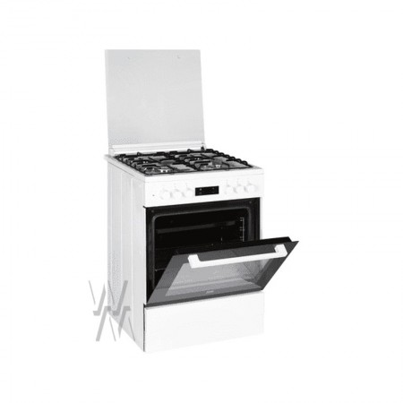 Cuisinière Mixte 60Cm Beko FSM62320DWS | Livraison gratuite