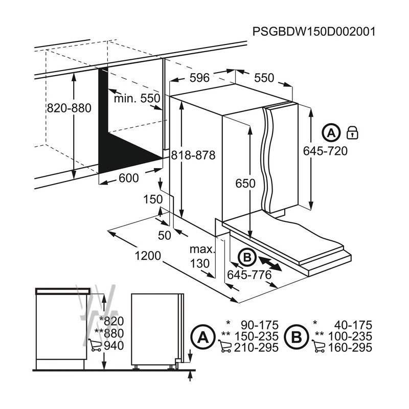 Lave-vaisselle Zanussi Full intégrable ZDLN1510 | Livraison gratuite