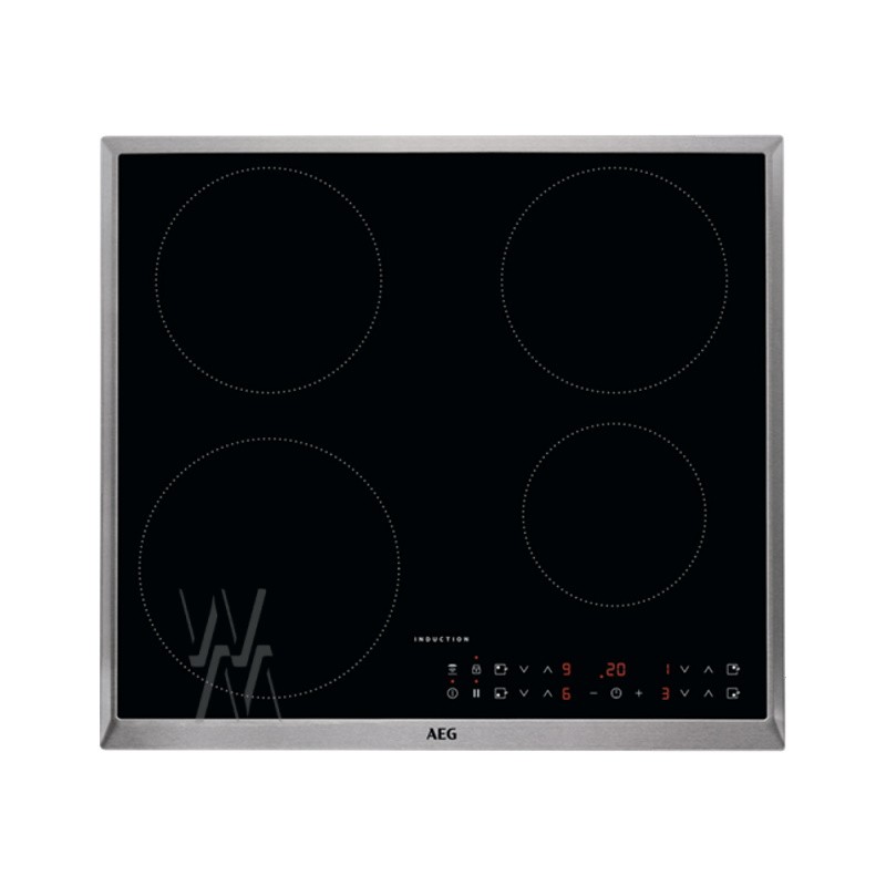 IKR64301XB Table de cuisson Induction Inox 60 Cm Aeg